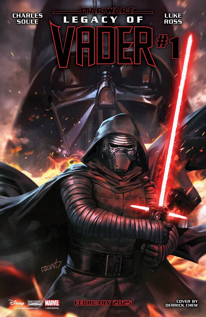 STAR WARS : LEGACY OF VADER #1-5 (Charles Soule / Luke Ross) - Marvel ...