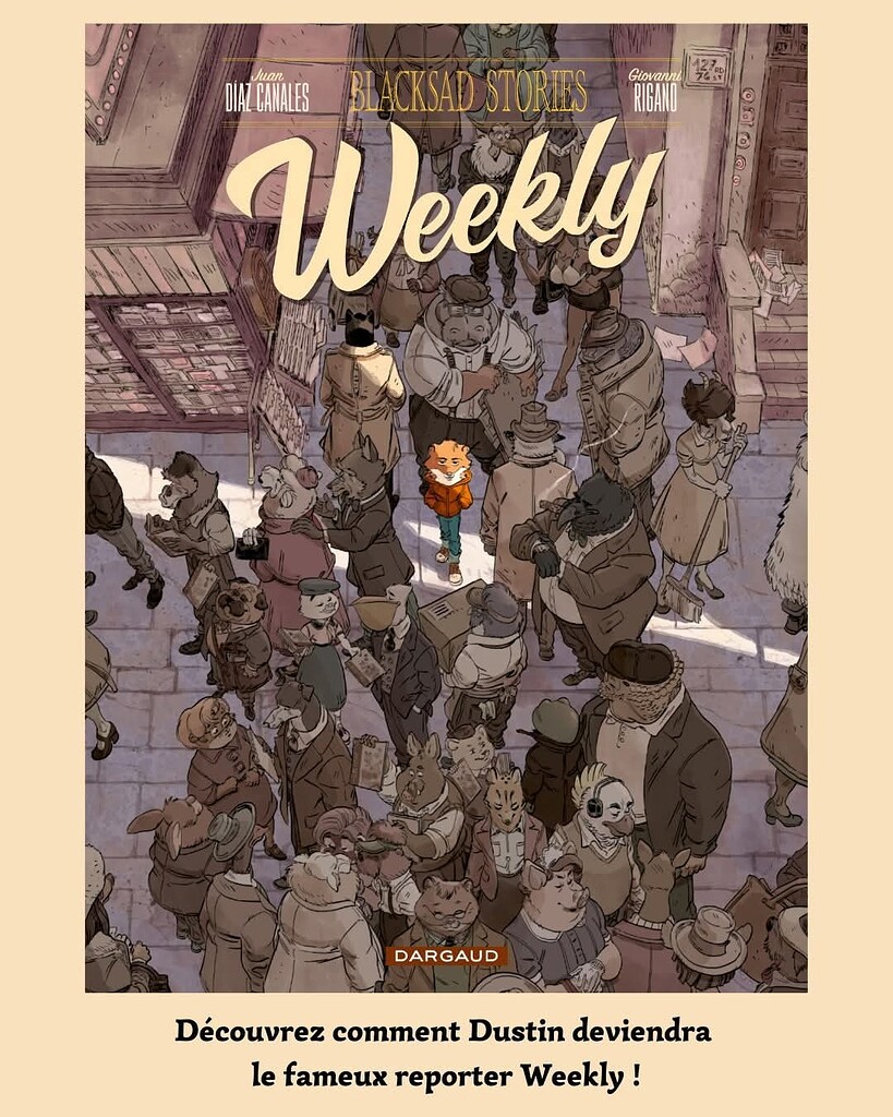 BLACKSAD STORIES - WEEKLY (Juan Diaz Canales / Giovanni Rigano) - Dargaud - Sanctuary