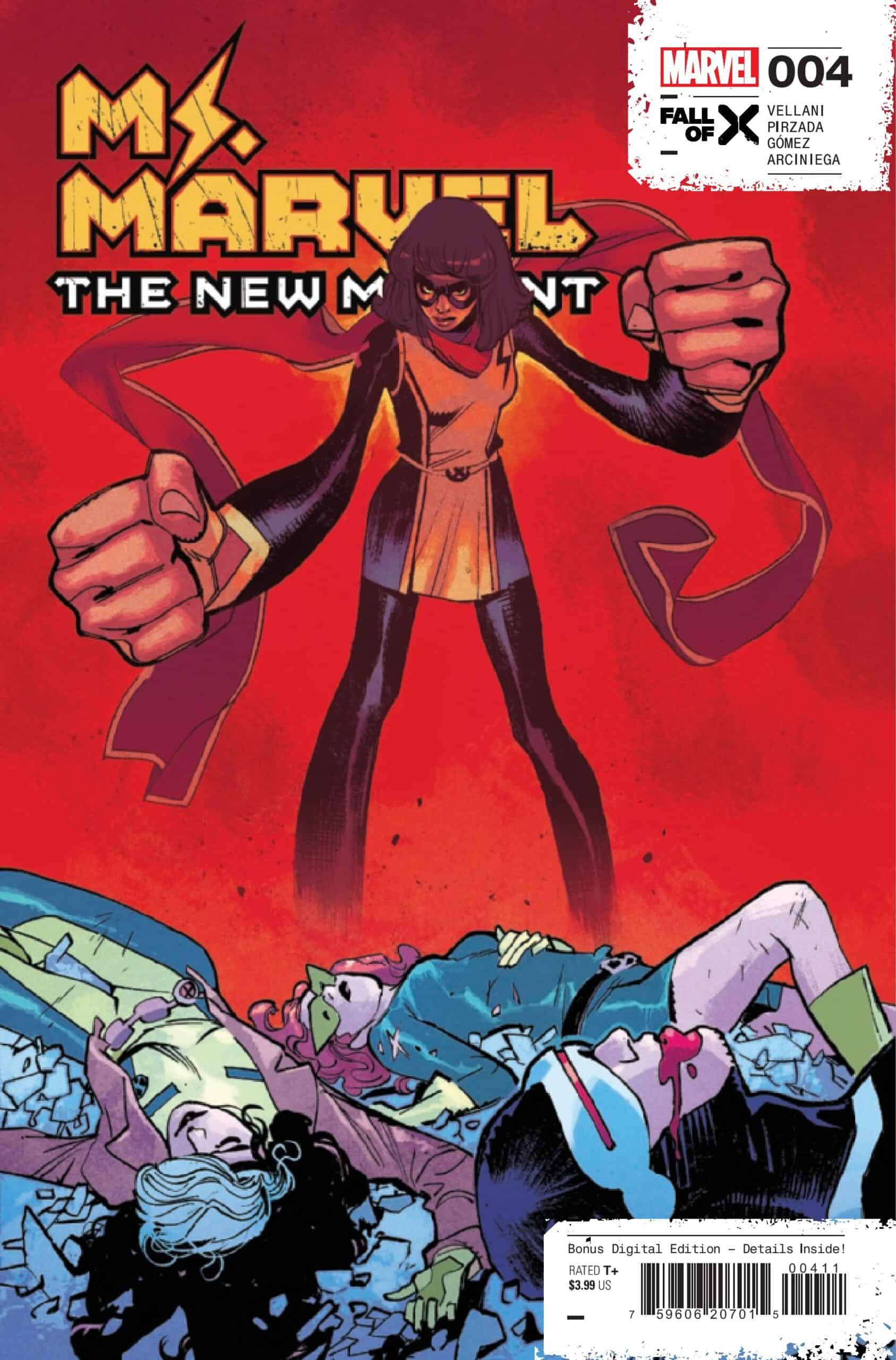 MS. MARVEL : THE NEW MUTANT #1-4 (Iman Vellani, Sabir Pirzada / Carlos ...