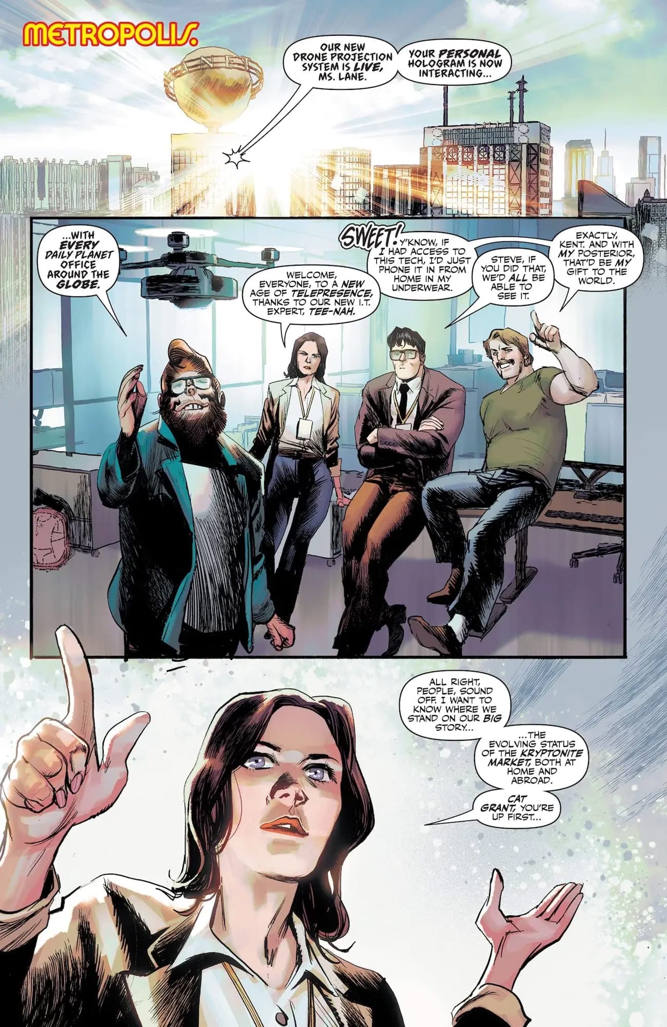 SUPERMAN UNLIMITED #1-8 (Dan Slott / Rafael Albuquerque) - DC - Sanctuary