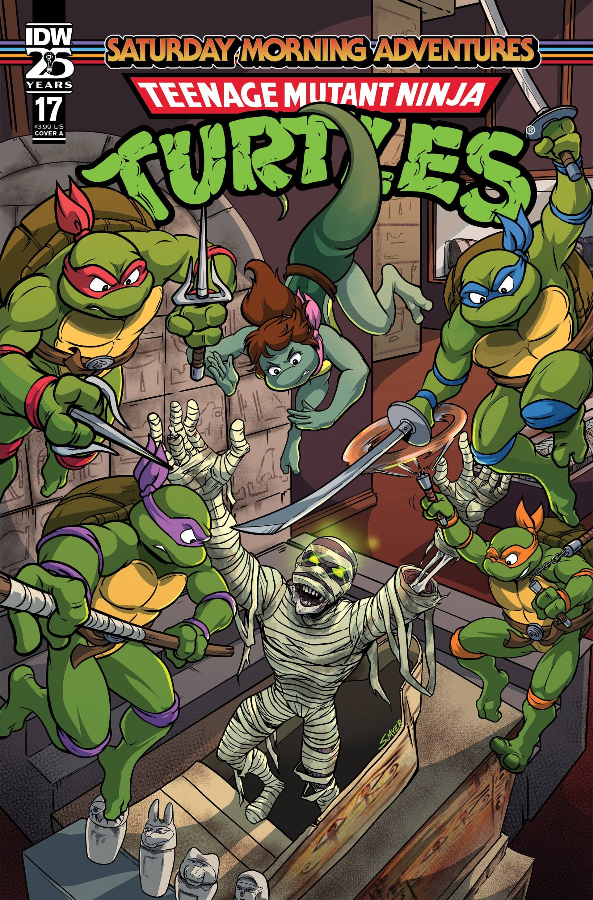 TMNT : SATURDAY MORNING ADVENTURES vol.1 & 2 (Erik Burnham / Tim Lattie ...