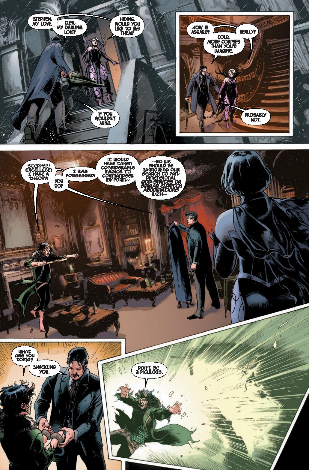 DOCTOR STRANGE OF ASGARD #1-5 (Derek Landy / Carlos Magno) - Marvel ...