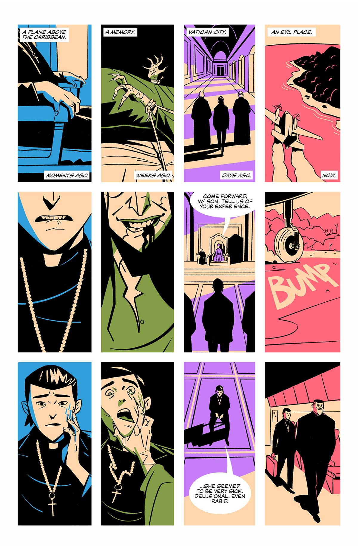 EXORCISM ISLAND #1-3 (Jordan Thomas / Chris Matthews) - Webcomics ...