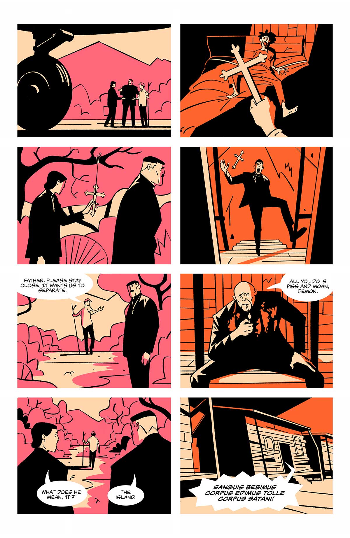 EXORCISM ISLAND #1-3 (Jordan Thomas / Chris Matthews) - Webcomics ...