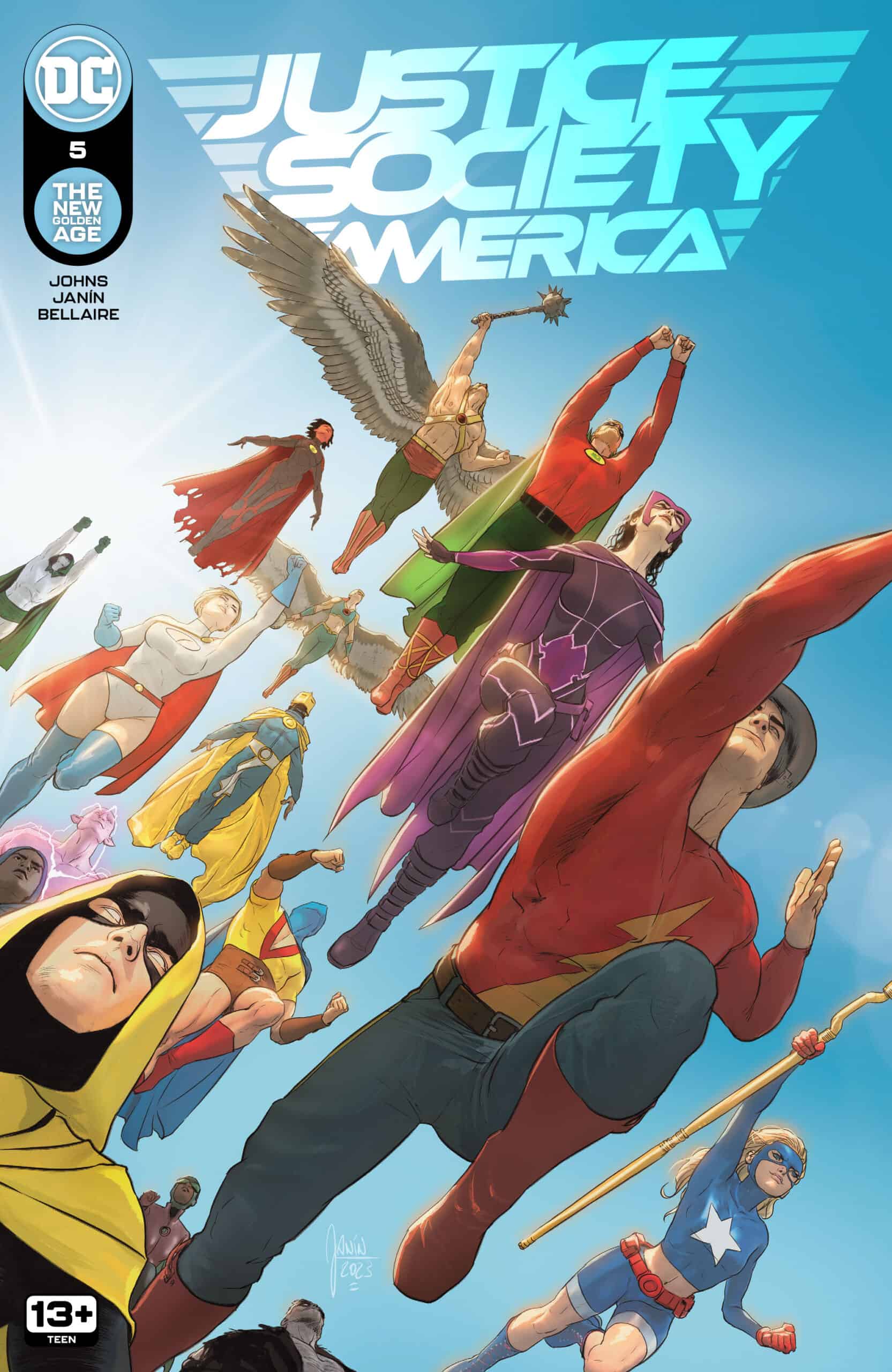 JUSTICE SOCIETY OF AMERICA #1-12 (Geoff Johns / Mikel Janin, Marco ...