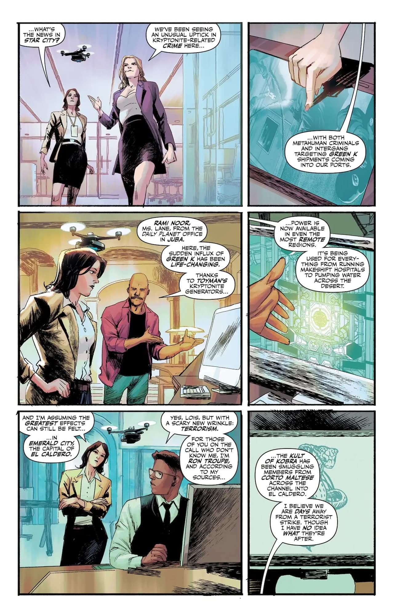 SUPERMAN UNLIMITED #1-8 (Dan Slott / Rafael Albuquerque) - DC - Sanctuary